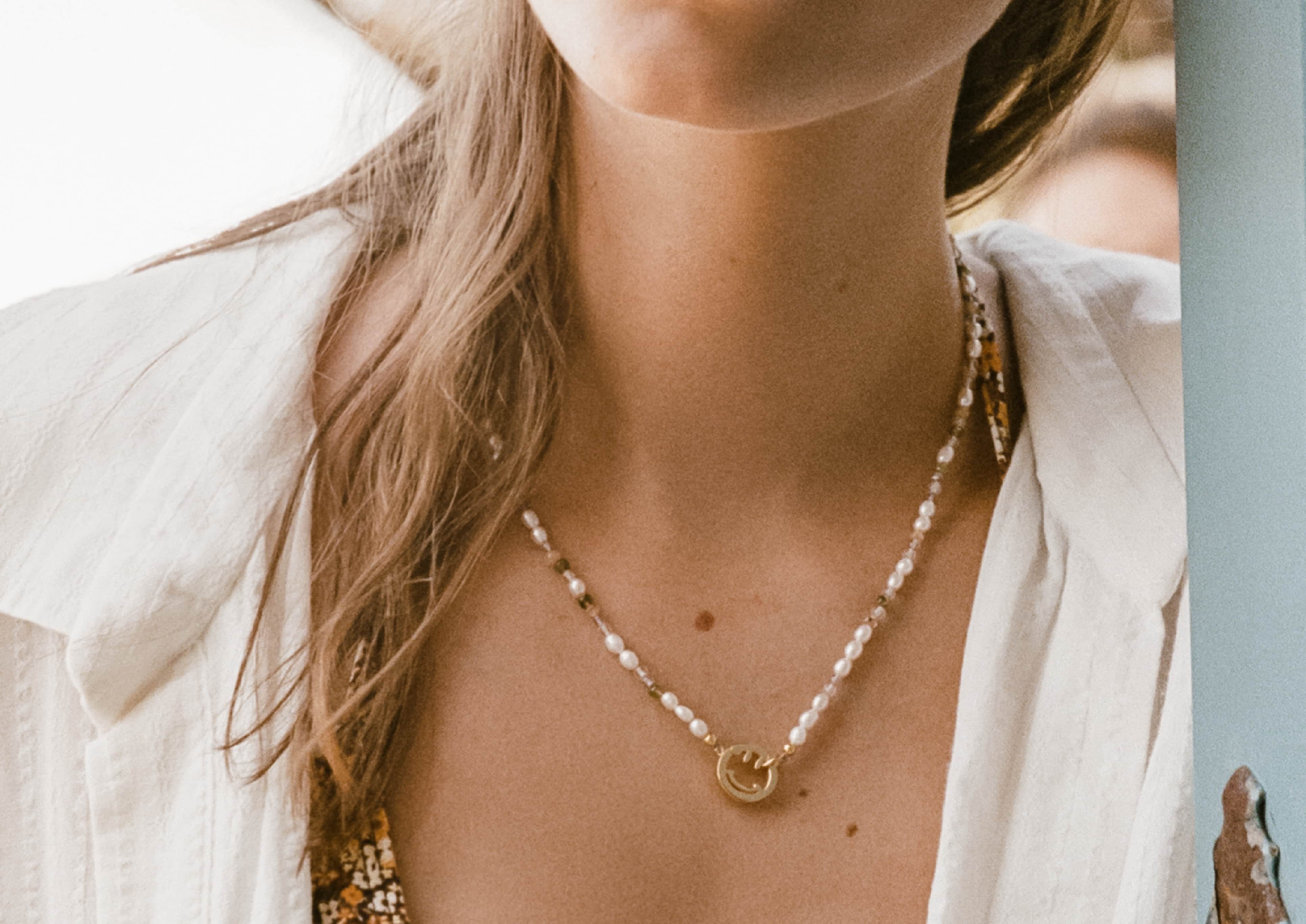 Colorful beaded necklaces | BRUNA The Label